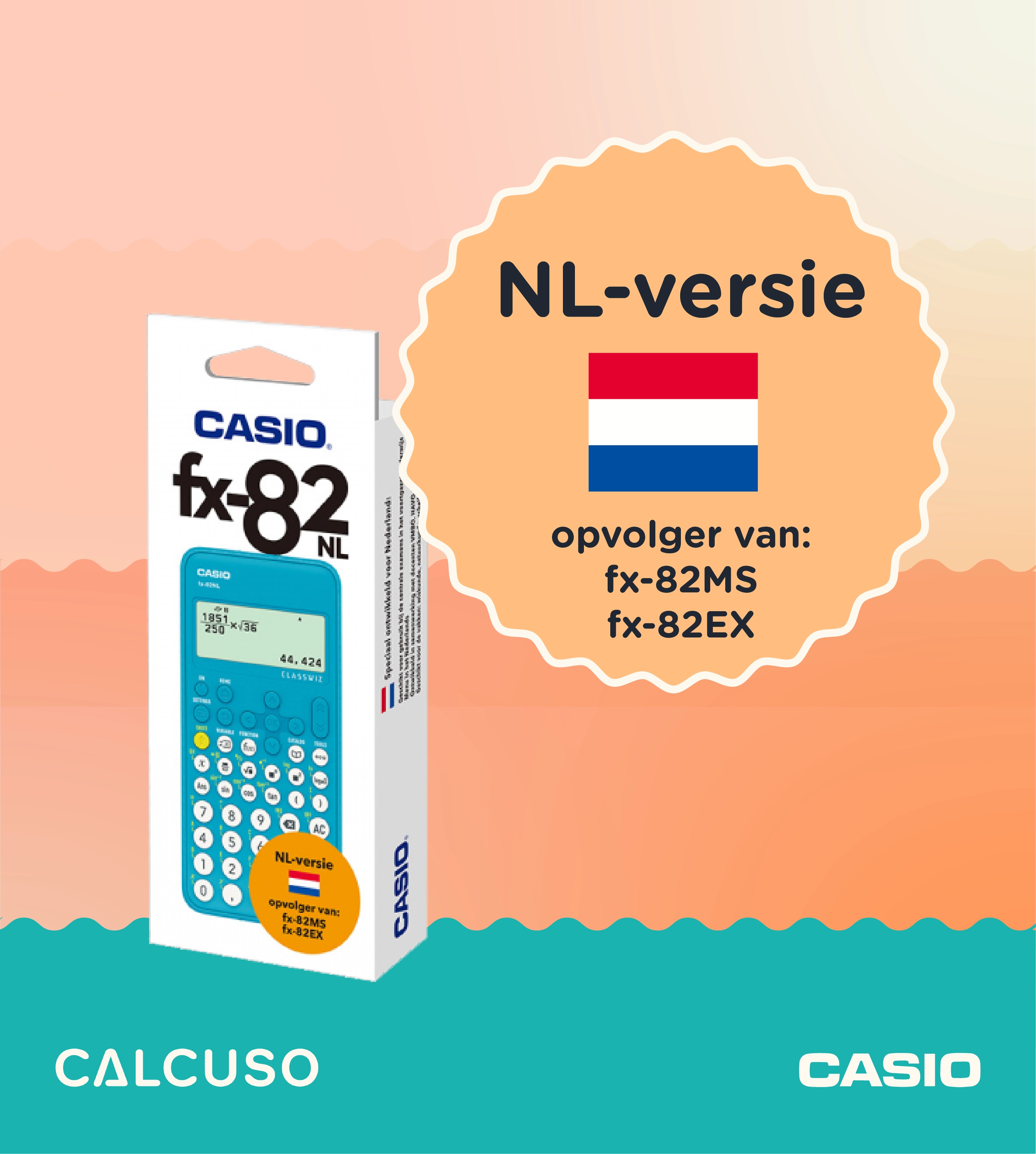 Casio FX-82NL ️ van 9,95 € online kopen